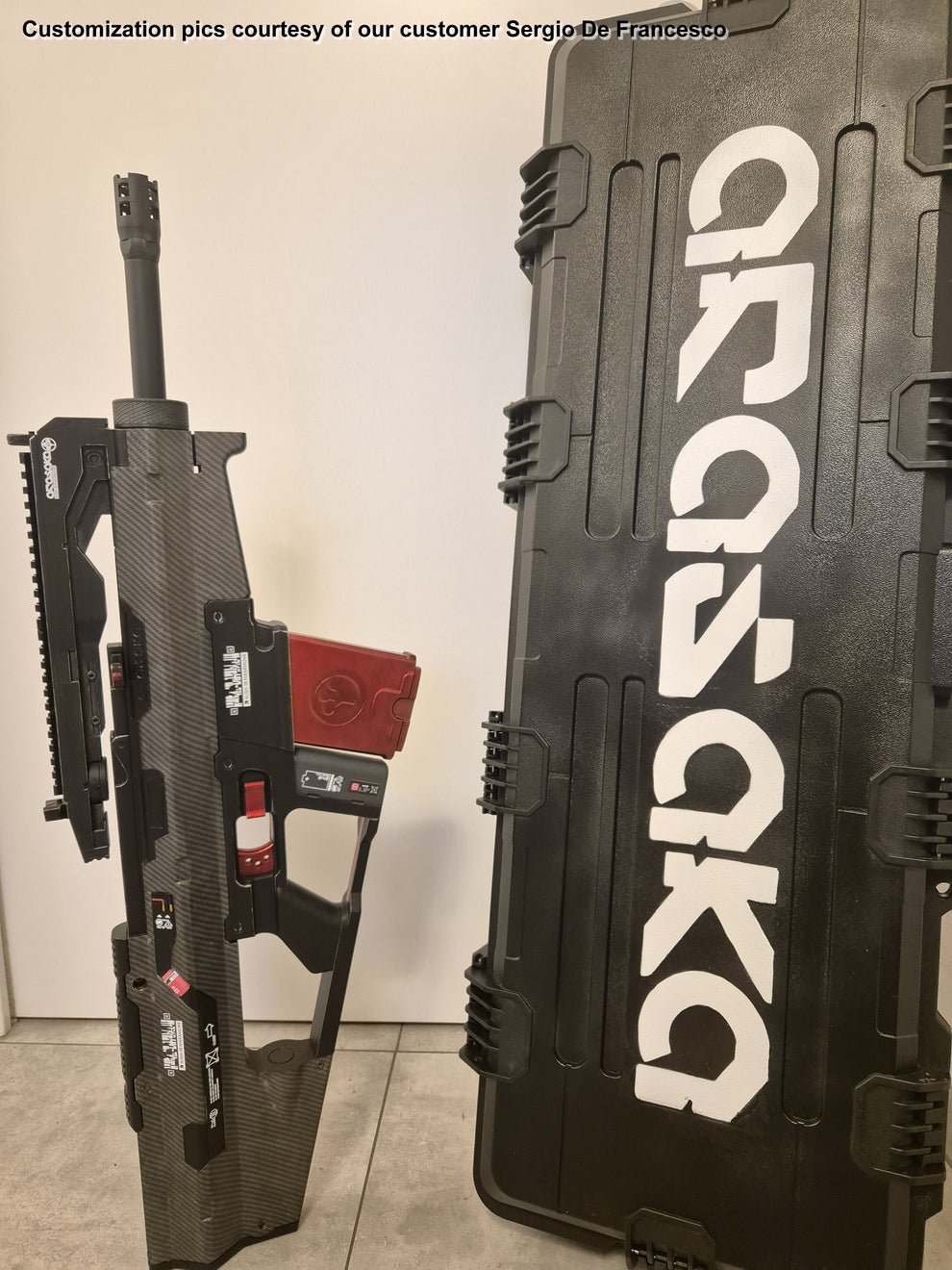 Cyberpunk 2077 Arasaka HJSH-18 Masamune Assault Rifle Prop Replica Gun ...