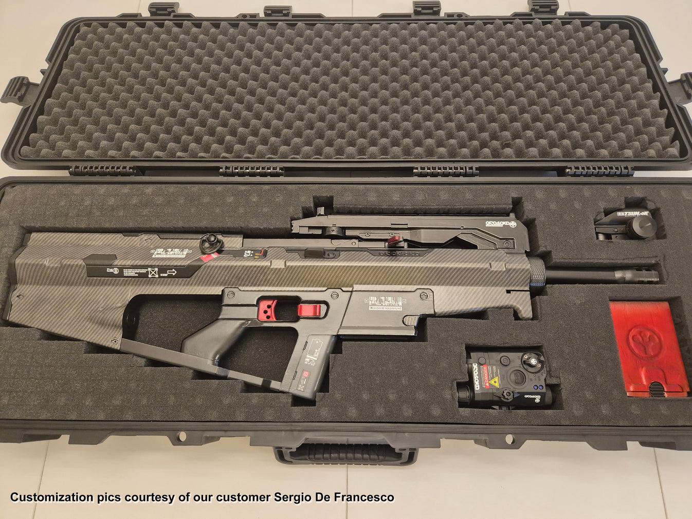 Cyberpunk 2077 Arasaka HJSH-18 Masamune Assault Rifle Prop Replica Gun ...