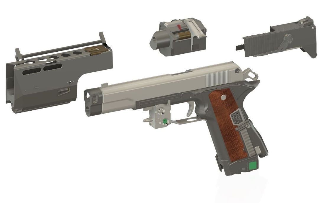 Alyx's Pistol from the "Half Life: Alyx" video game – 3DReplicas.net