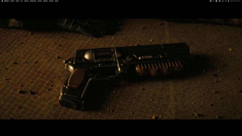 Fallout Maximus 10mm Revolver Prop Replica Lucy Pistol Cosplay Gun Bla ...