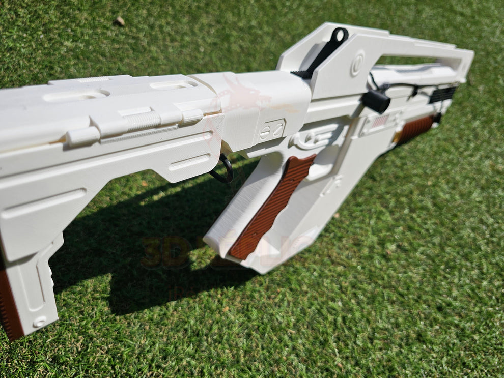 Alien Romulus F44AA Pulse Rifle *UNIBODY VERSION* Prop Replica Rain Ca ...