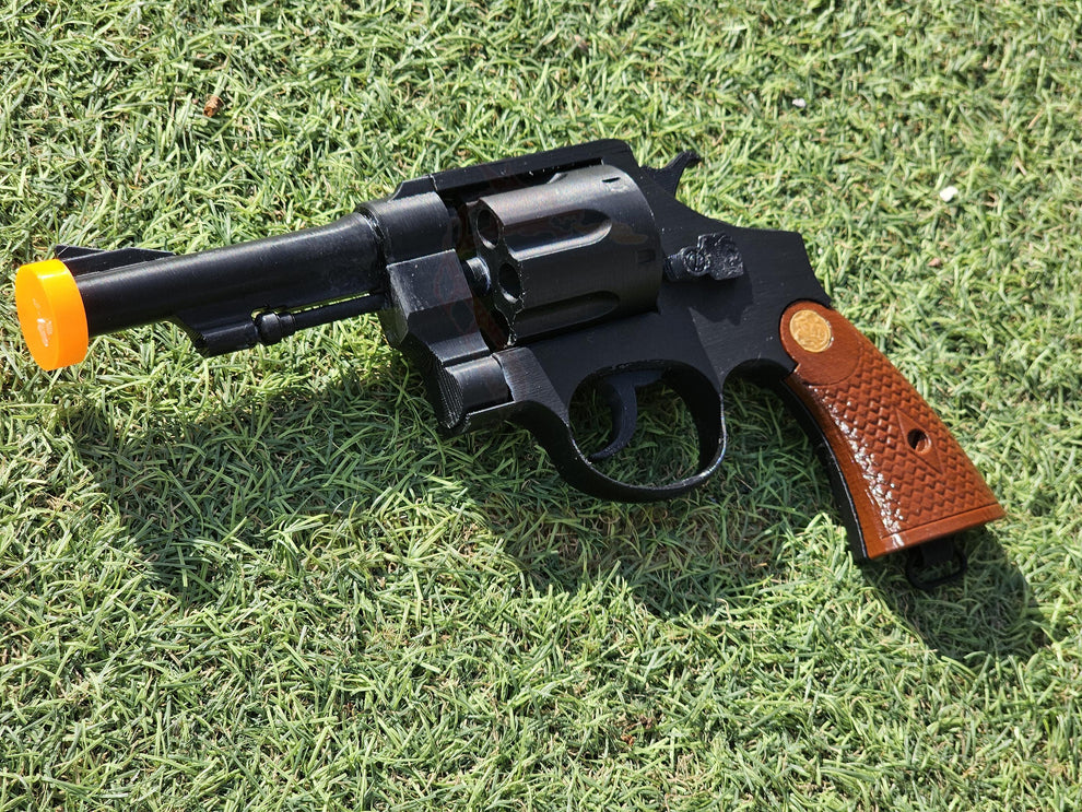 Indiana Jones S&W M1917 Revolver Raiders of the Lost Ark Gun Smith Wes ...