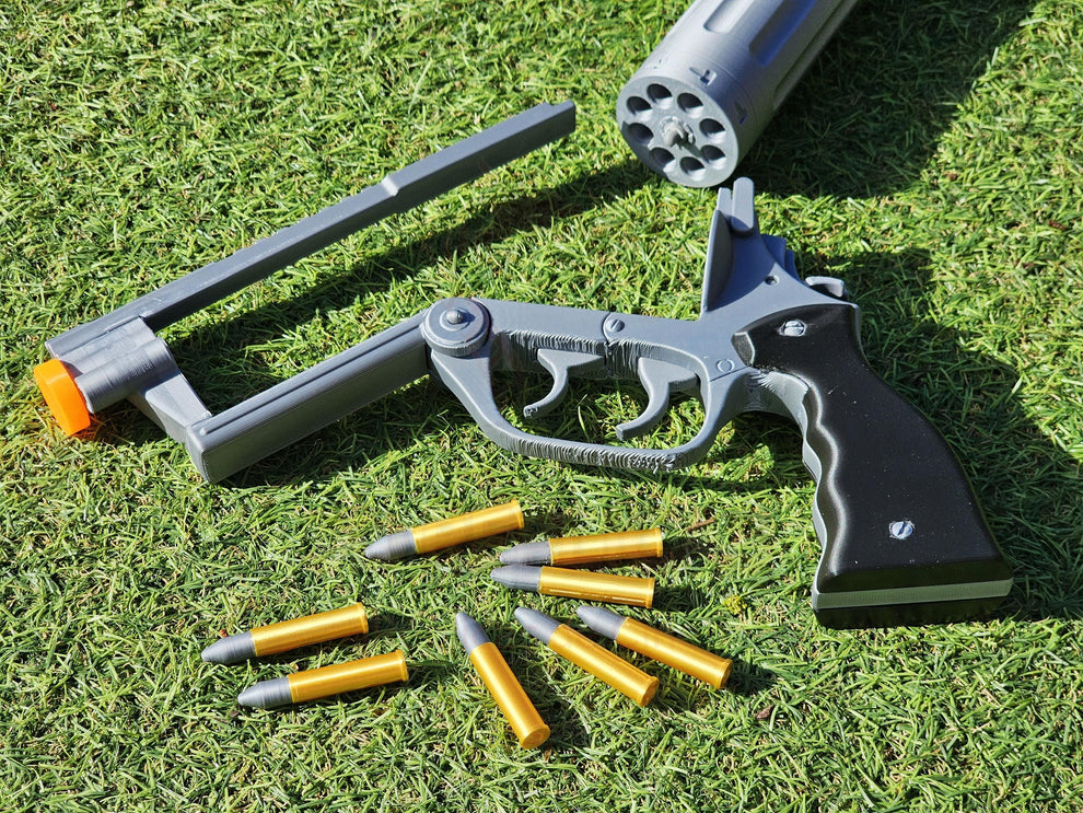 RIPD Revolver Nick Cruz (Ryan Reynolds) Gun Prop Replica Cosplay Deado ...