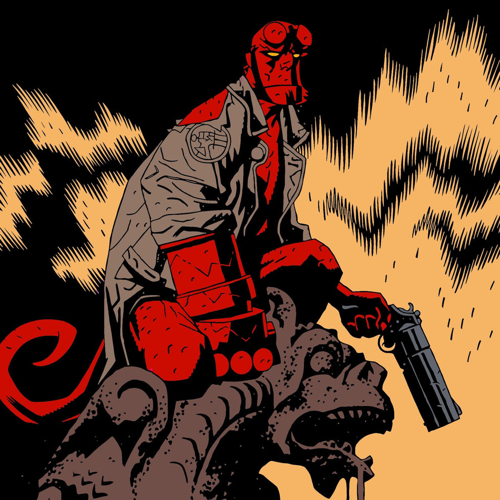 Hellboy Samaritan Gun Prop Replica Pistol Weapon Cosplay Mike Mignola ...