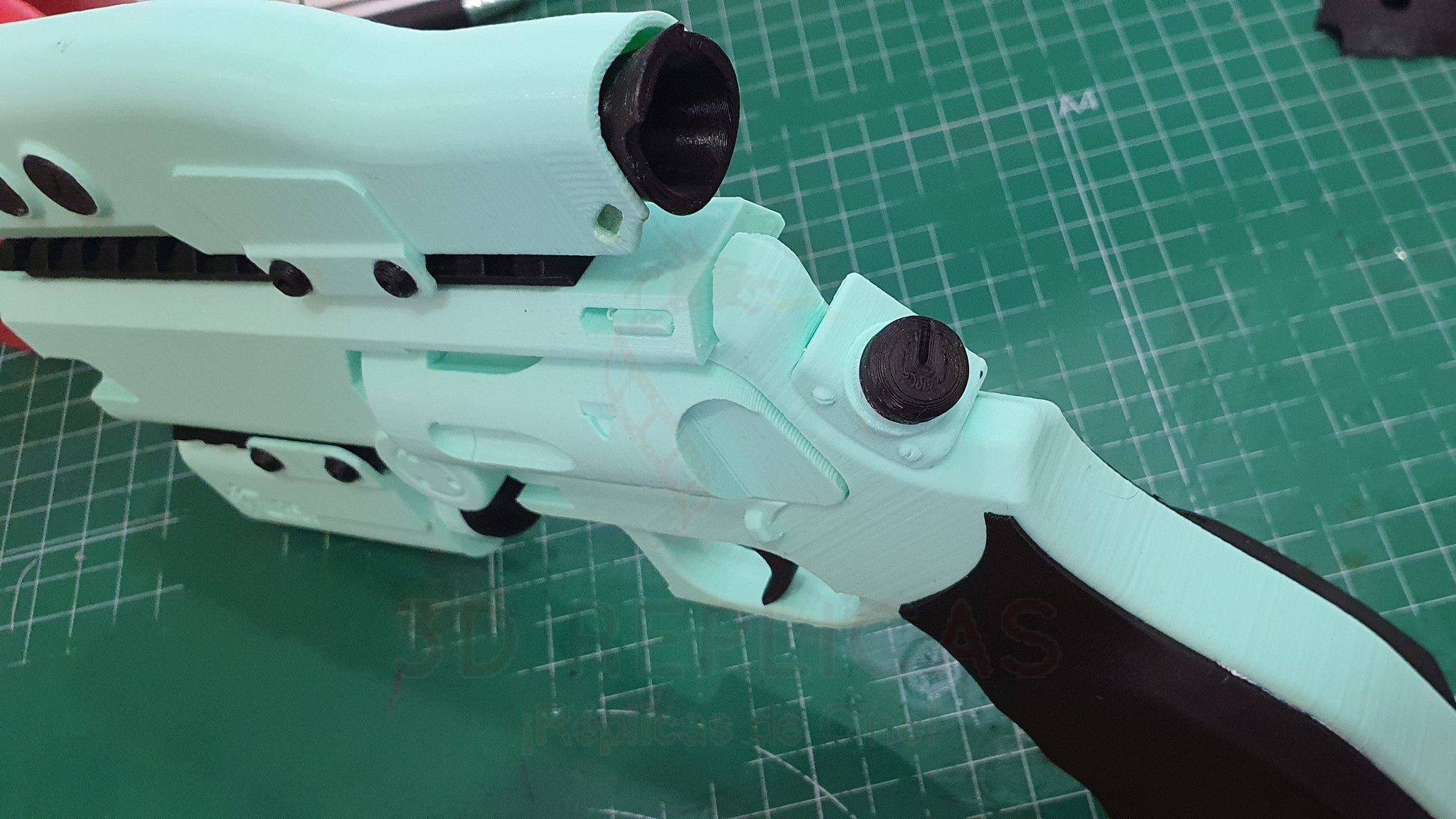 Avatar WASP Quaritch Revolver Prop Replica Gun Cosplay Pistol - by bui ...