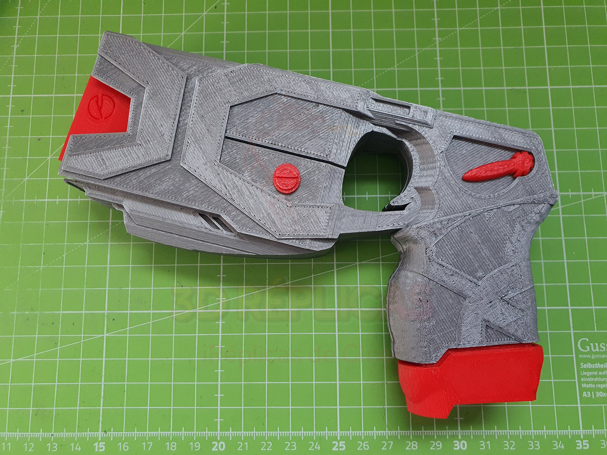 X2 Taser Gun Pistol Prop Replica Cosplay Cyberpunk Arasaka Style ...