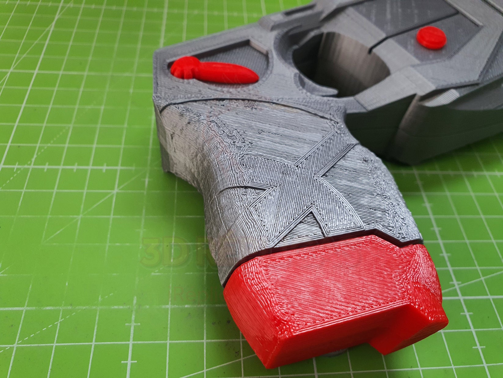 X2 Taser Gun Pistol Prop Replica Cosplay Cyberpunk Arasaka Style ...