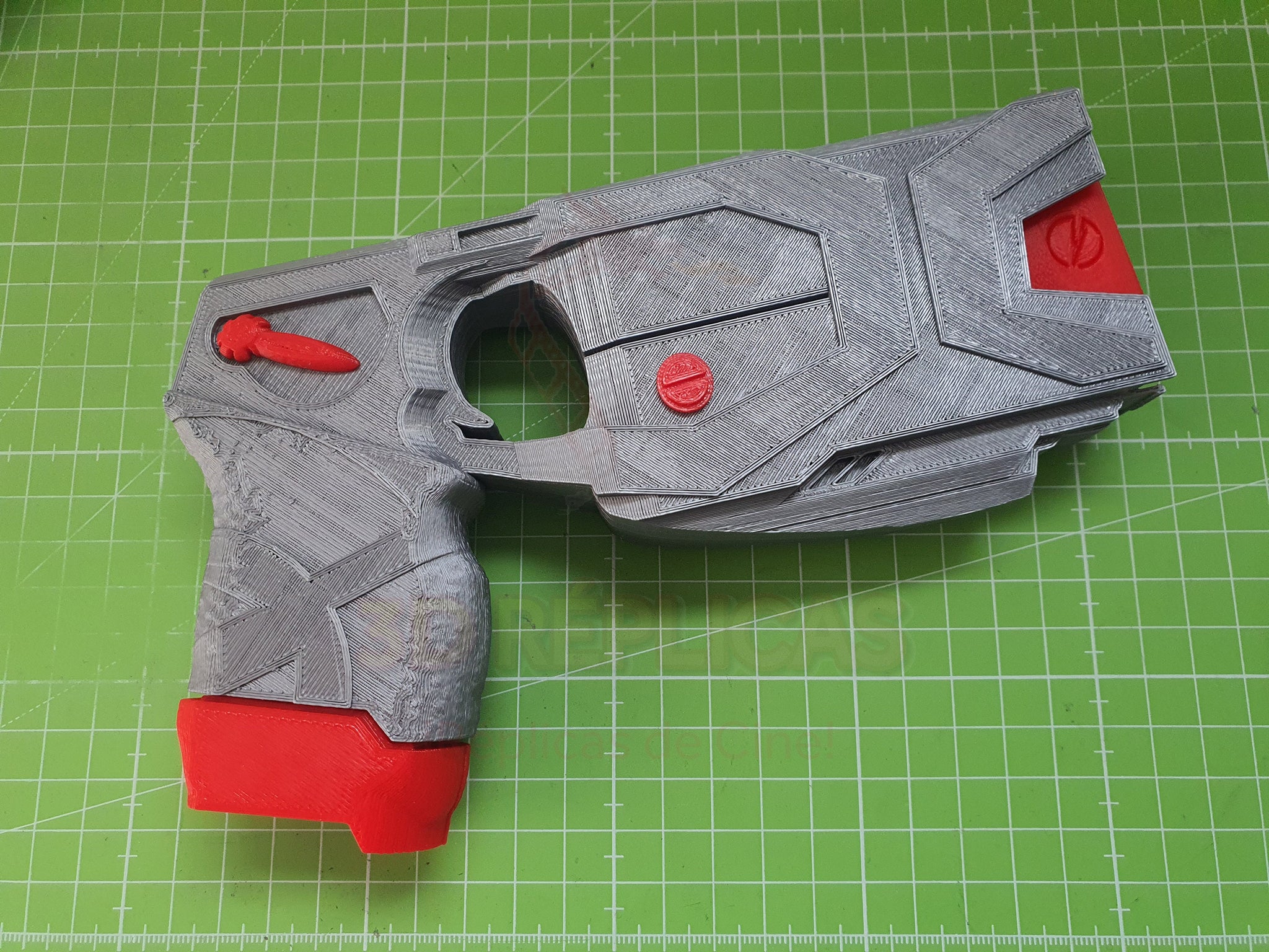 X2 Taser Gun Pistol Prop Replica Cosplay Cyberpunk Arasaka Style ...