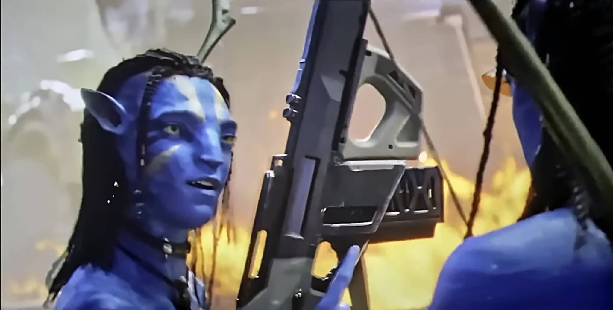 Avatar Recom MR69-AR Rifle Prop Replica Gun Cosplay Carbine Jake Sully ...